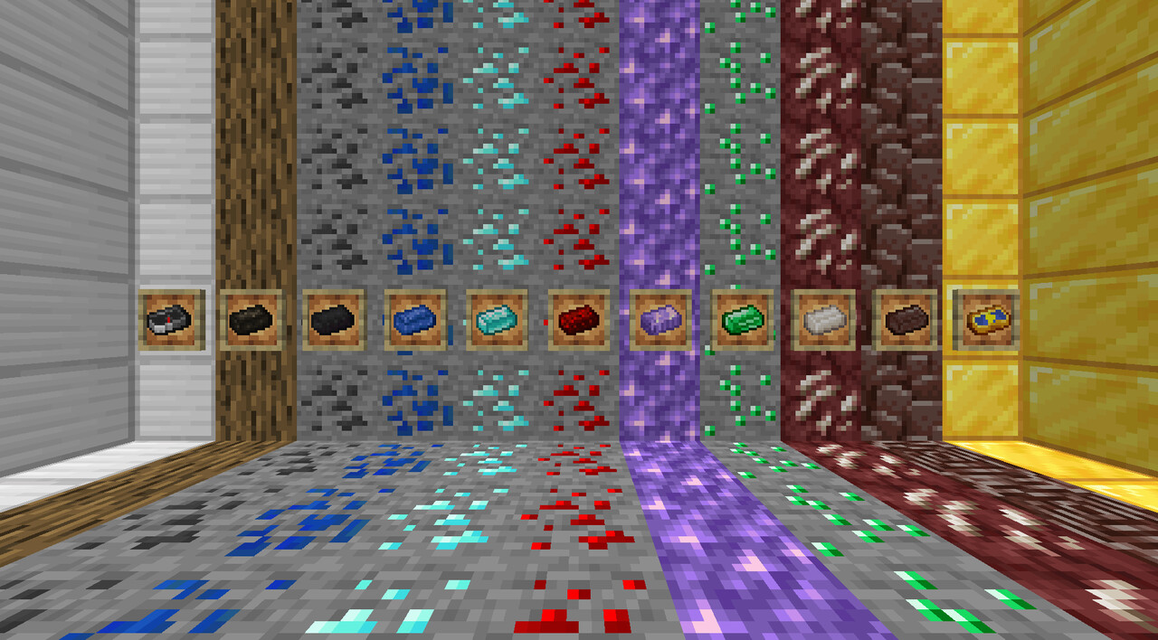 Resources To Ingots Minecraft Texture Pack