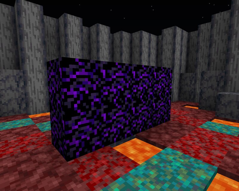 Animated Crying obsidian Minecraft Texture Pack