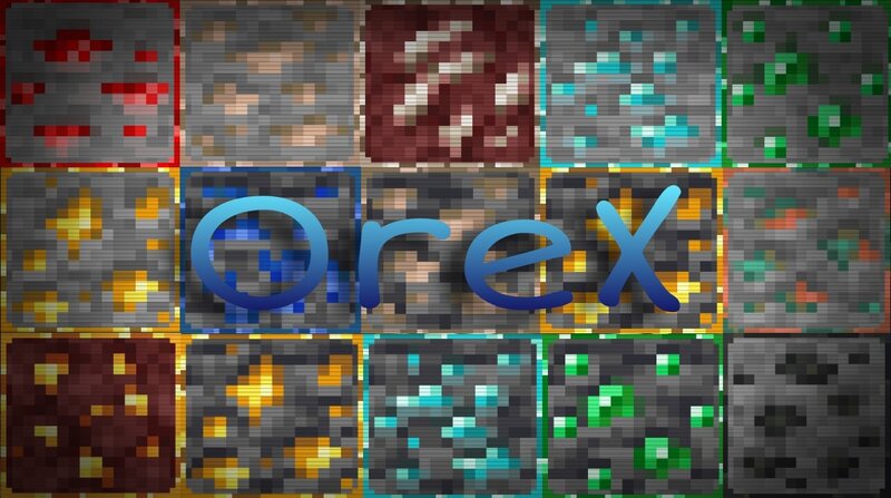 Ore-X Minecraft Texture Pack