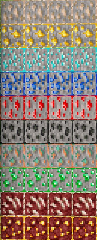 Ore-X Minecraft Texture Pack