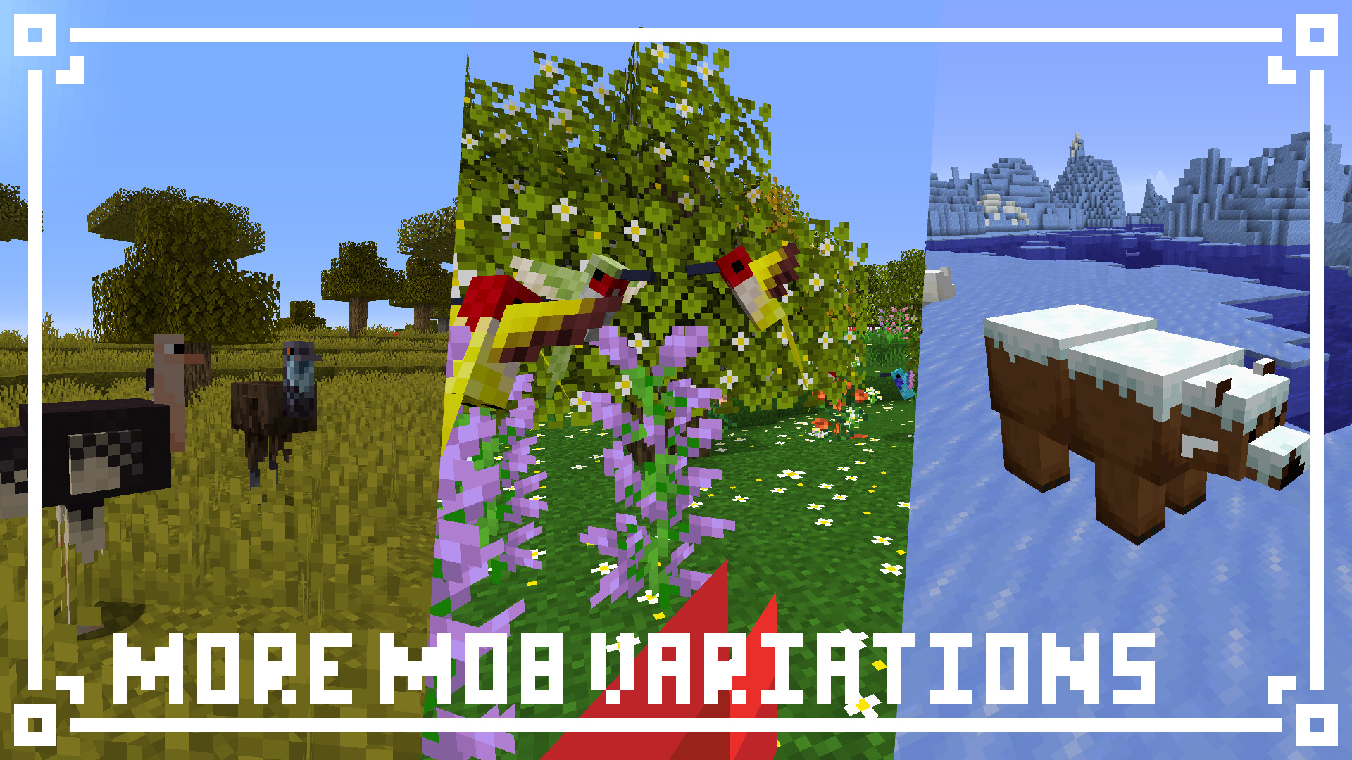 Shrimpsnails Biomes+ - v1.3 Minecraft Texture Pack
