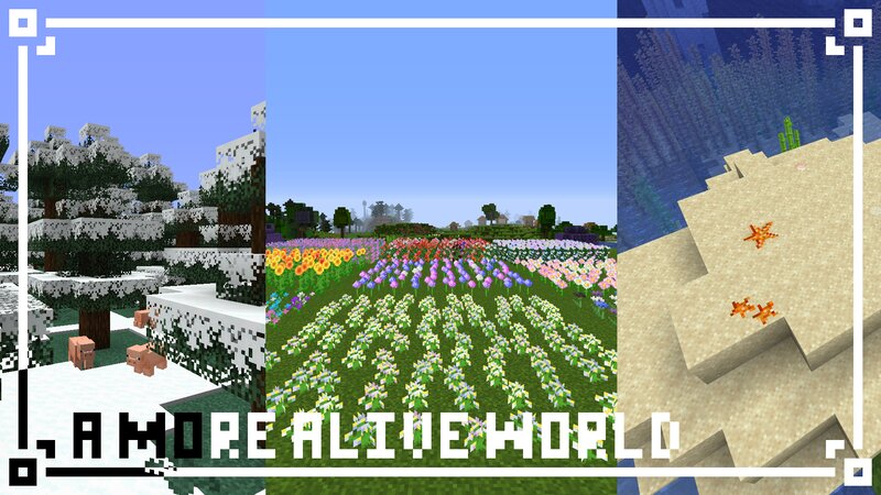 Shrimpsnails Biomes+ - v1.3 Minecraft Texture Pack