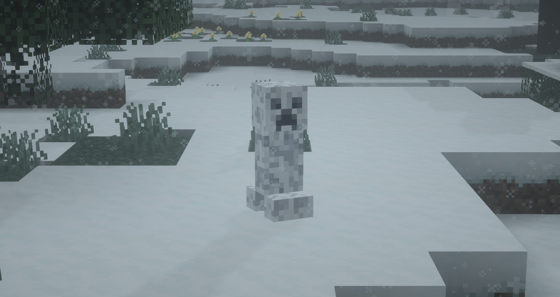 Yomny_pack (Camo Creeper) Minecraft Texture Pack