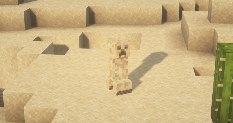 Yomny_pack (Camo Creeper) Minecraft Texture Pack