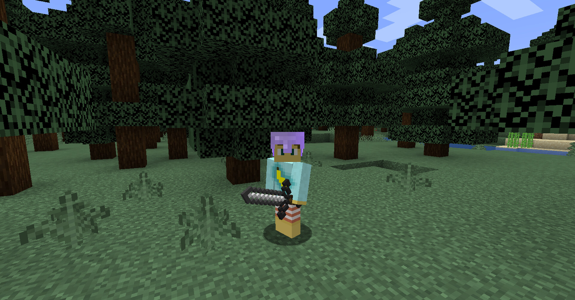 (Partially) Transparent Sword Minecraft Texture Pack