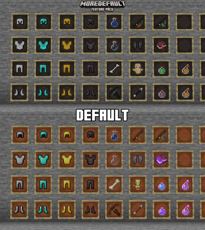 More Default Minecraft Texture Pack