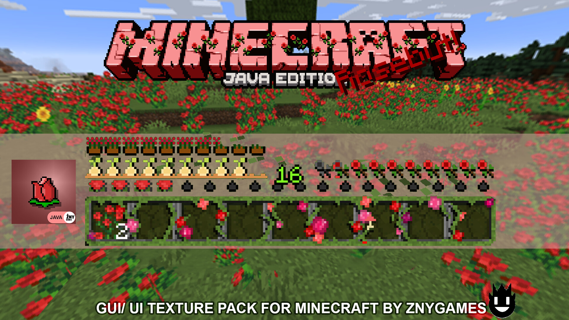 ROSEBUT [JAVA] 🌹 Minecraft Texture Pack