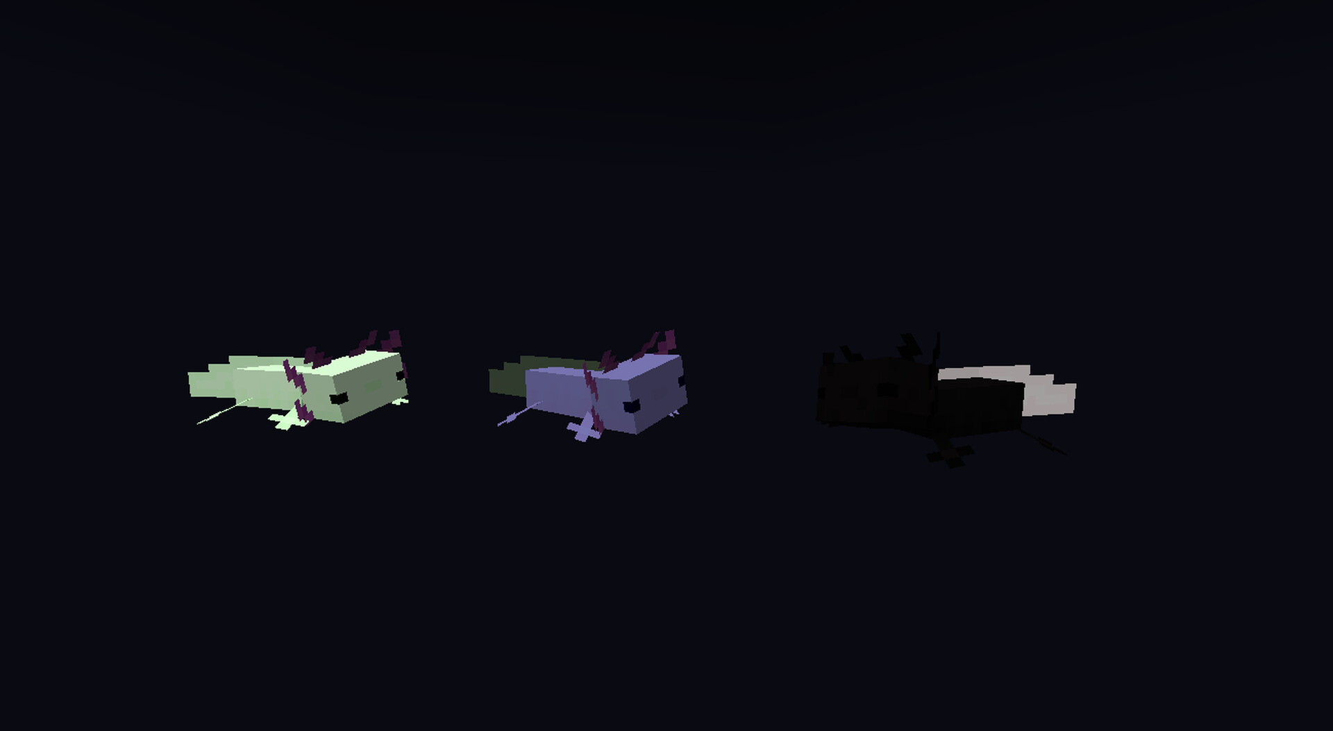 Realistic Axolotl Morphs! Minecraft Texture Pack
