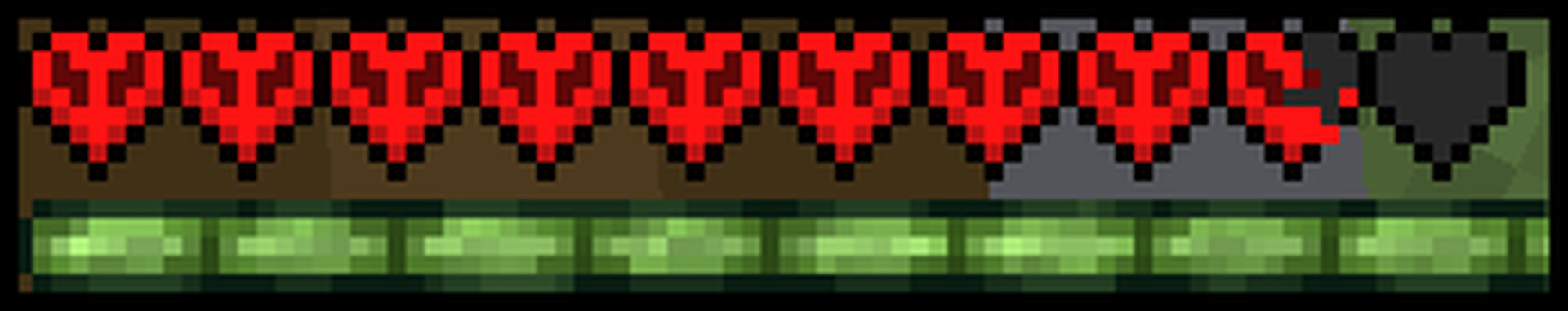 Better Half Hearts 1.17.1 Minecraft Texture Pack