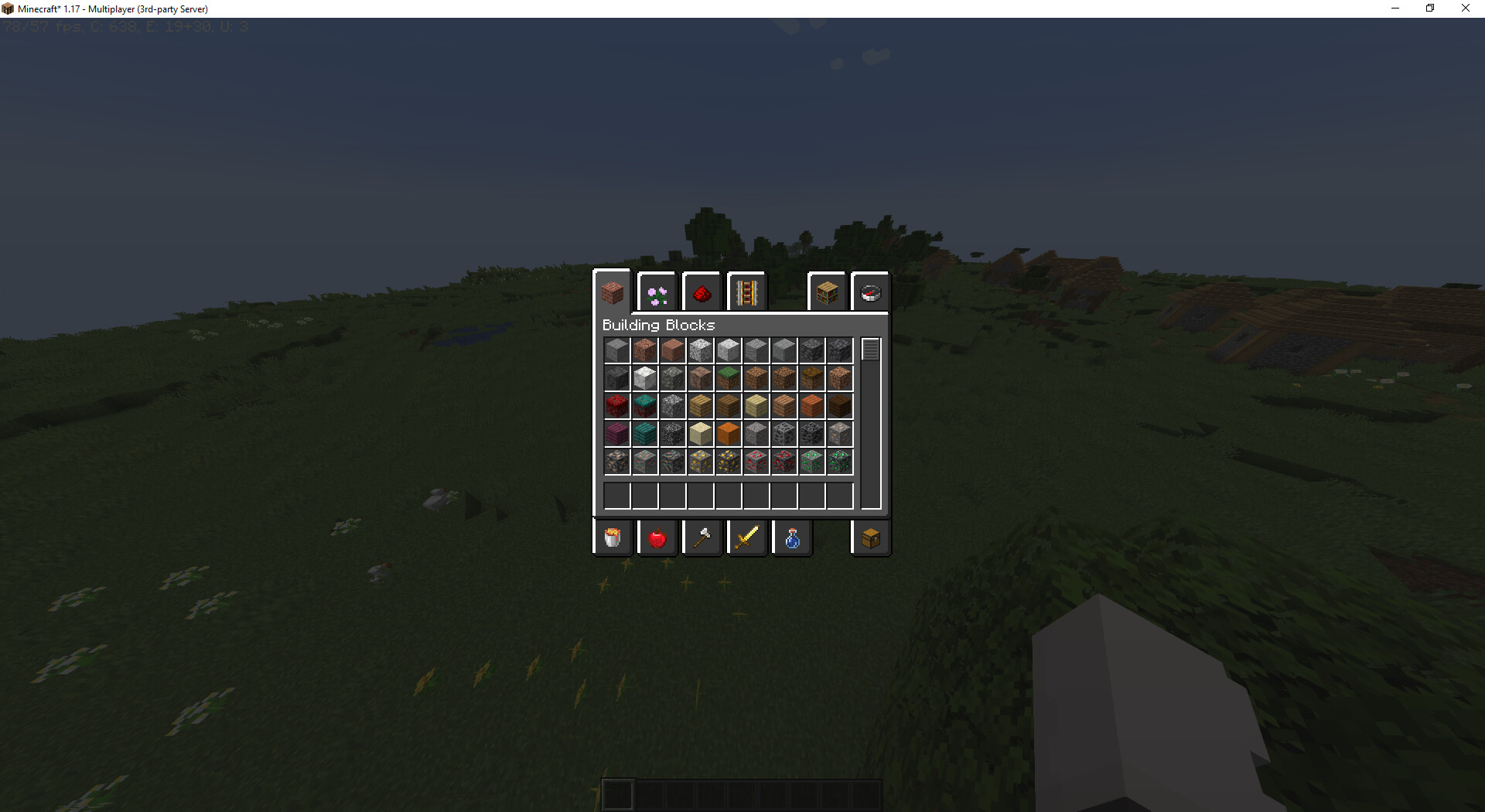 Minecraft Dark Theme (Dark GUI) Minecraft Texture Pack