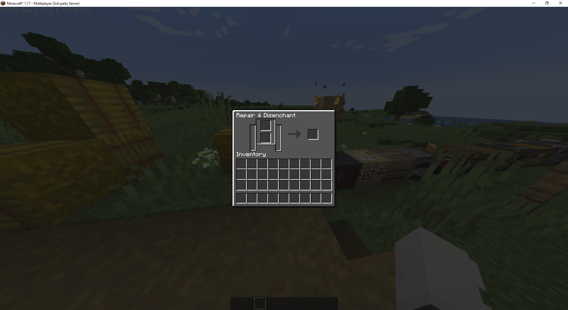 Minecraft Dark Theme (Dark GUI) Minecraft Texture Pack
