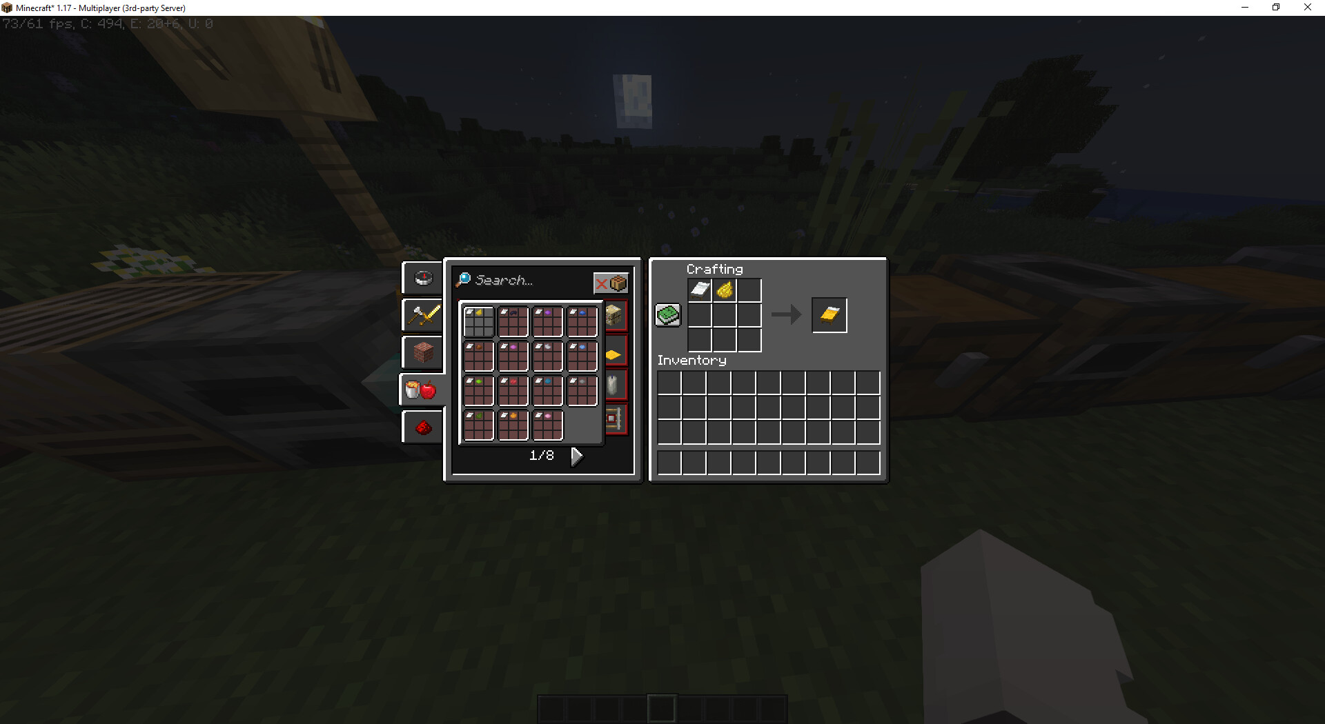 Minecraft Dark Theme (Dark GUI) Minecraft Texture Pack