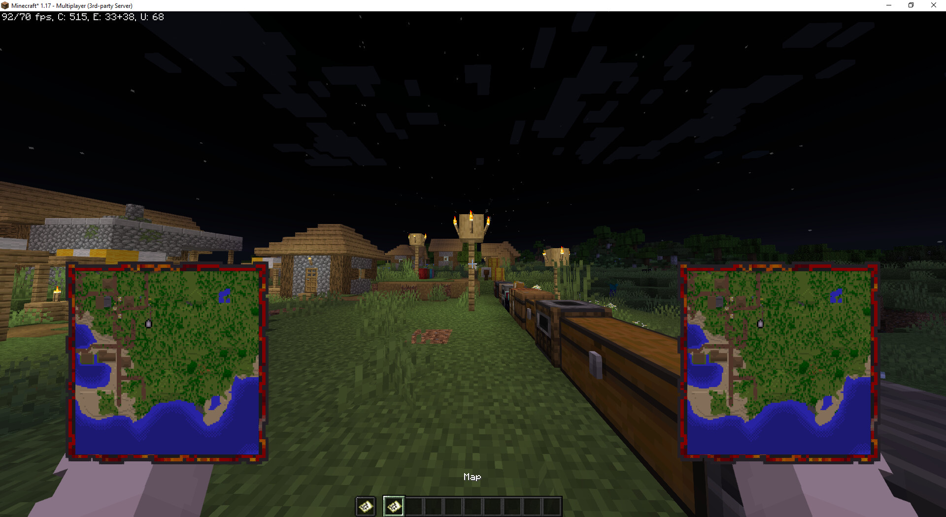 Minecraft Dark Theme (Dark GUI) Minecraft Texture Pack