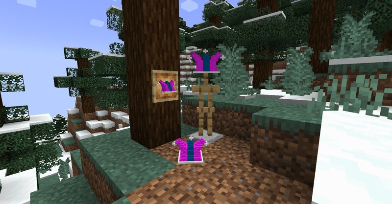 Jester Cap Carved Pumpkin (Optifine Required) Minecraft Texture Pack