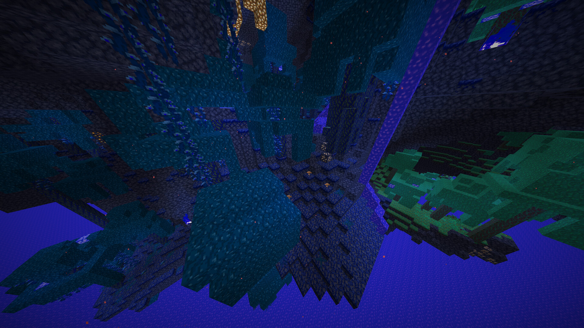 Blue Nether, Cobalt Forests, And more! Minecraft Texture Pack