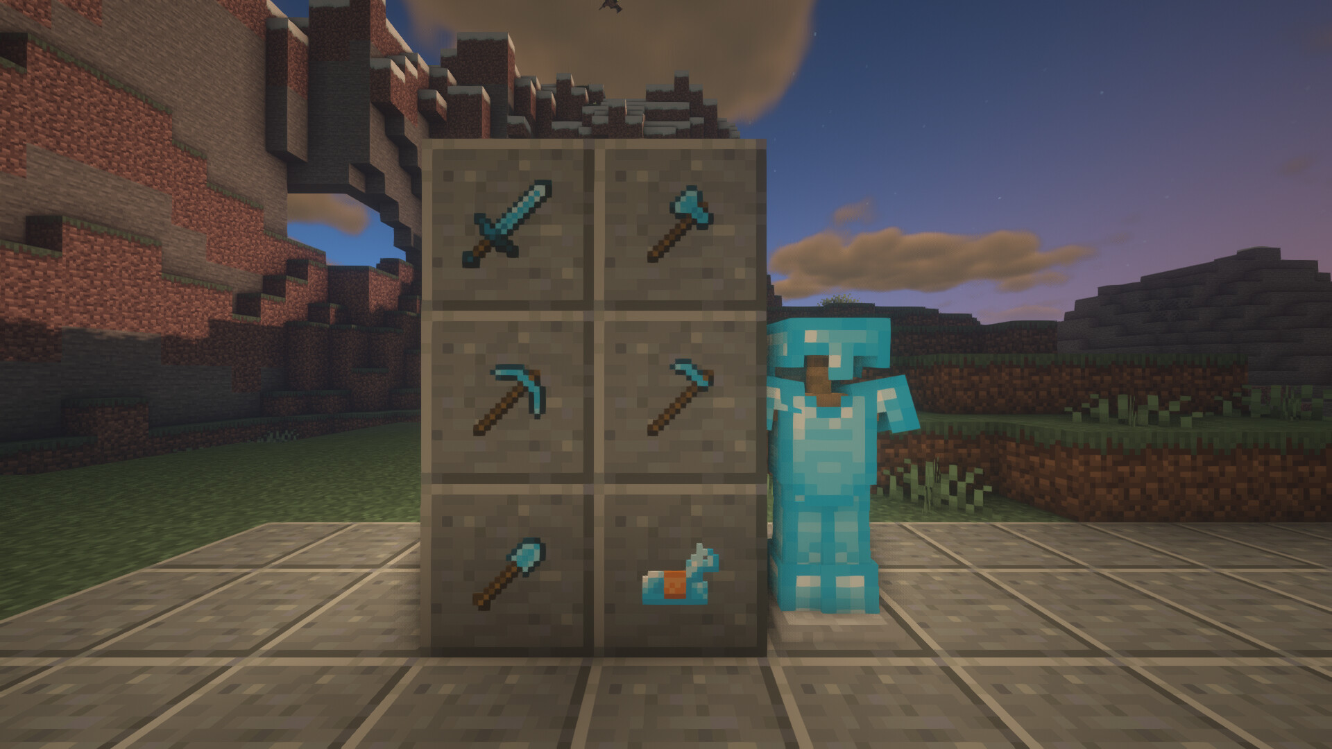 Vivid Diamond Resource Pack (1.18+) Minecraft Texture Pack