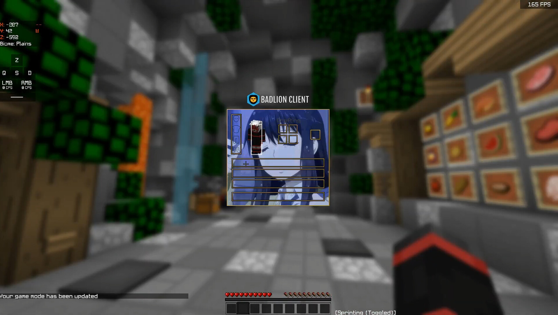 Mieruko-Chan (slice of horror) Anime texture pack Minecraft Texture Pack