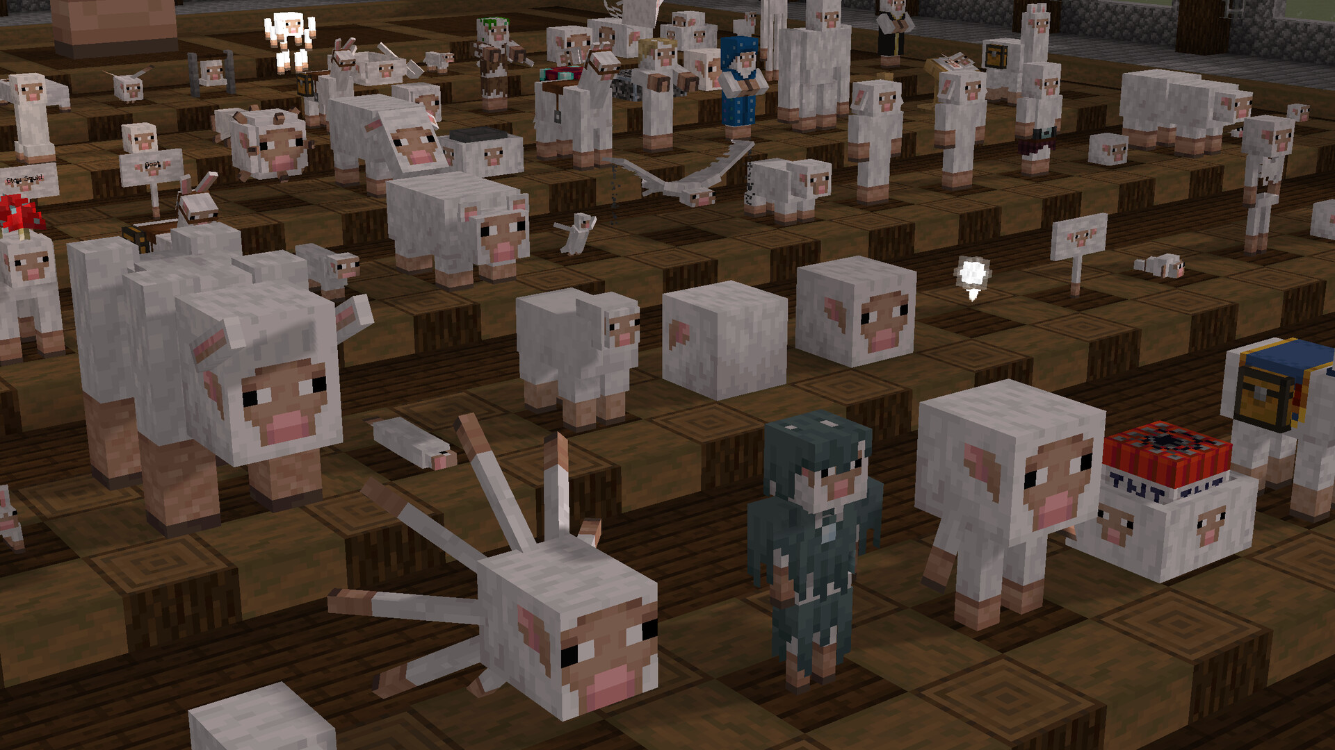 Sheepified Remastered Minecraft Texture Pack