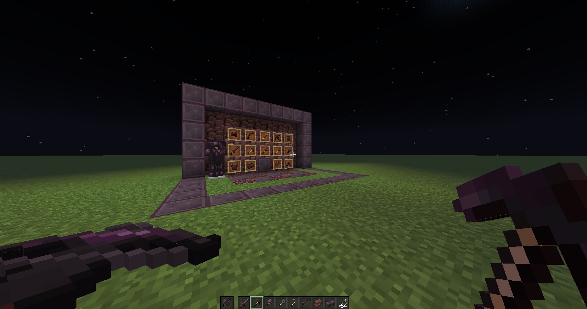 Remade Netherite Minecraft Texture Pack