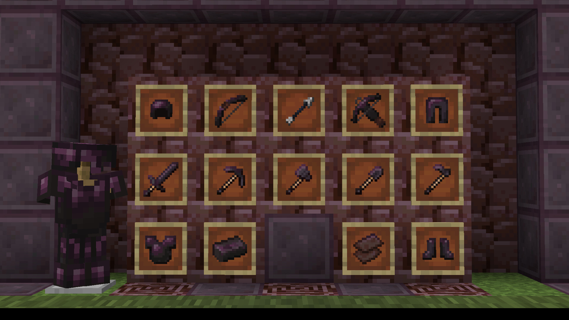 Remade Netherite Minecraft Texture Pack