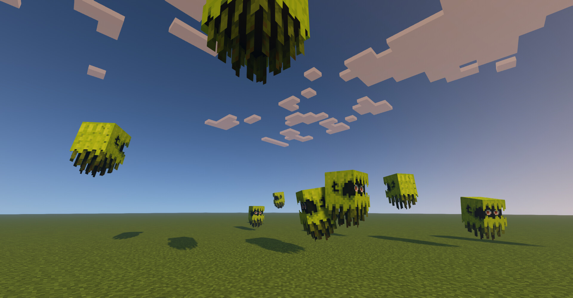 New Minecraft Mob "GLARE" recreation Minecraft Texture Pack