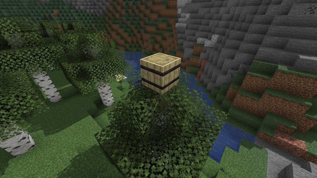 Biome-Dependent Barrel Minecraft Texture Pack