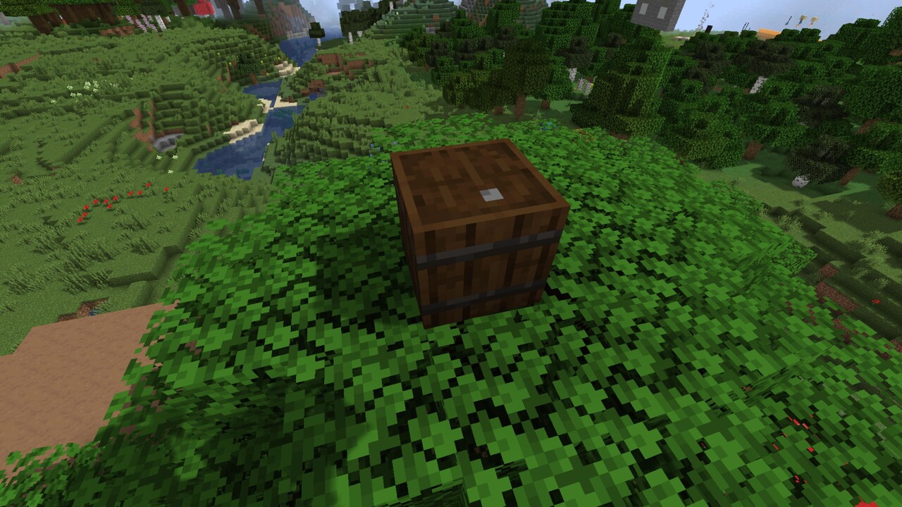 Biome-Dependent Barrel Minecraft Texture Pack