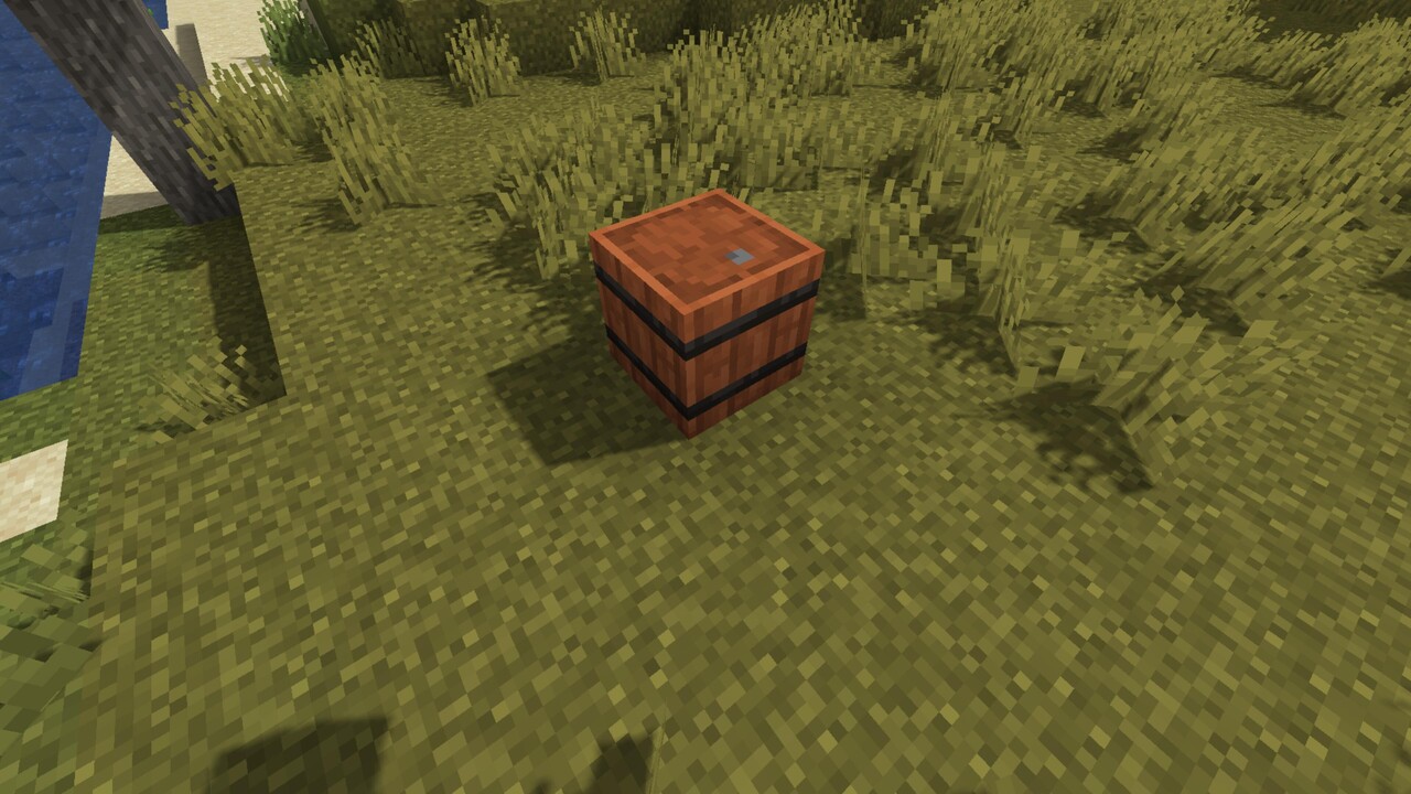 Biome-Dependent Barrel Minecraft Texture Pack