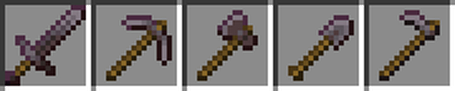 Consistent Netherite Minecraft Texture Pack