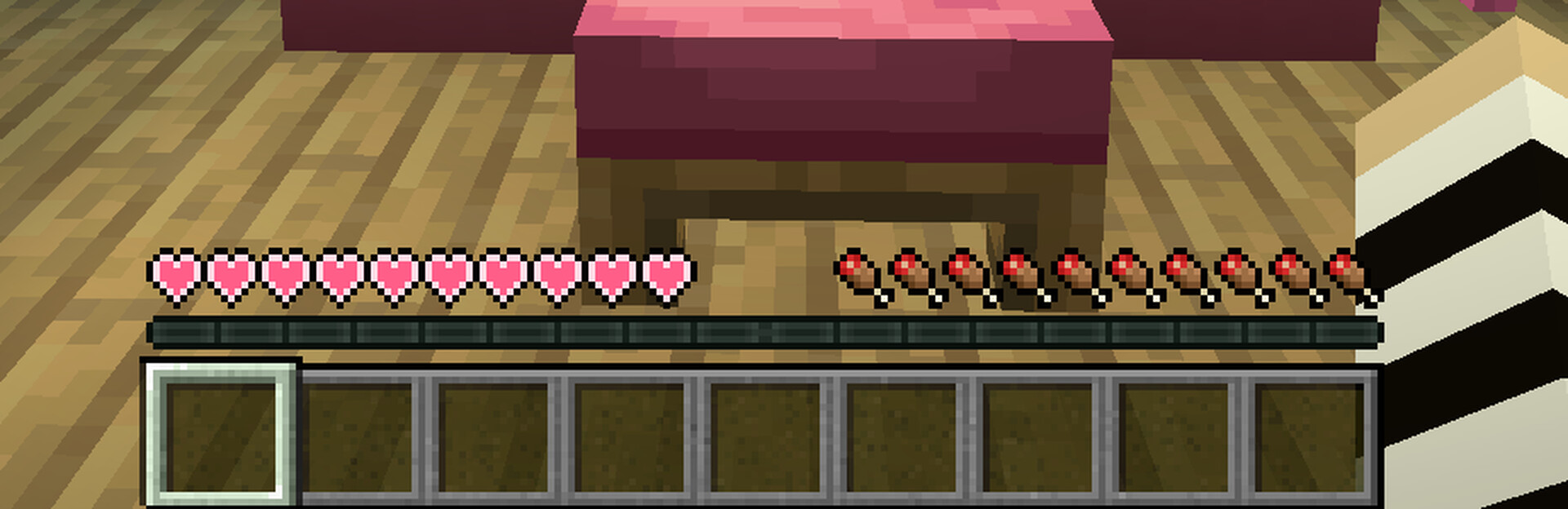 Cute Pink Hearts Minecraft Texture Pack