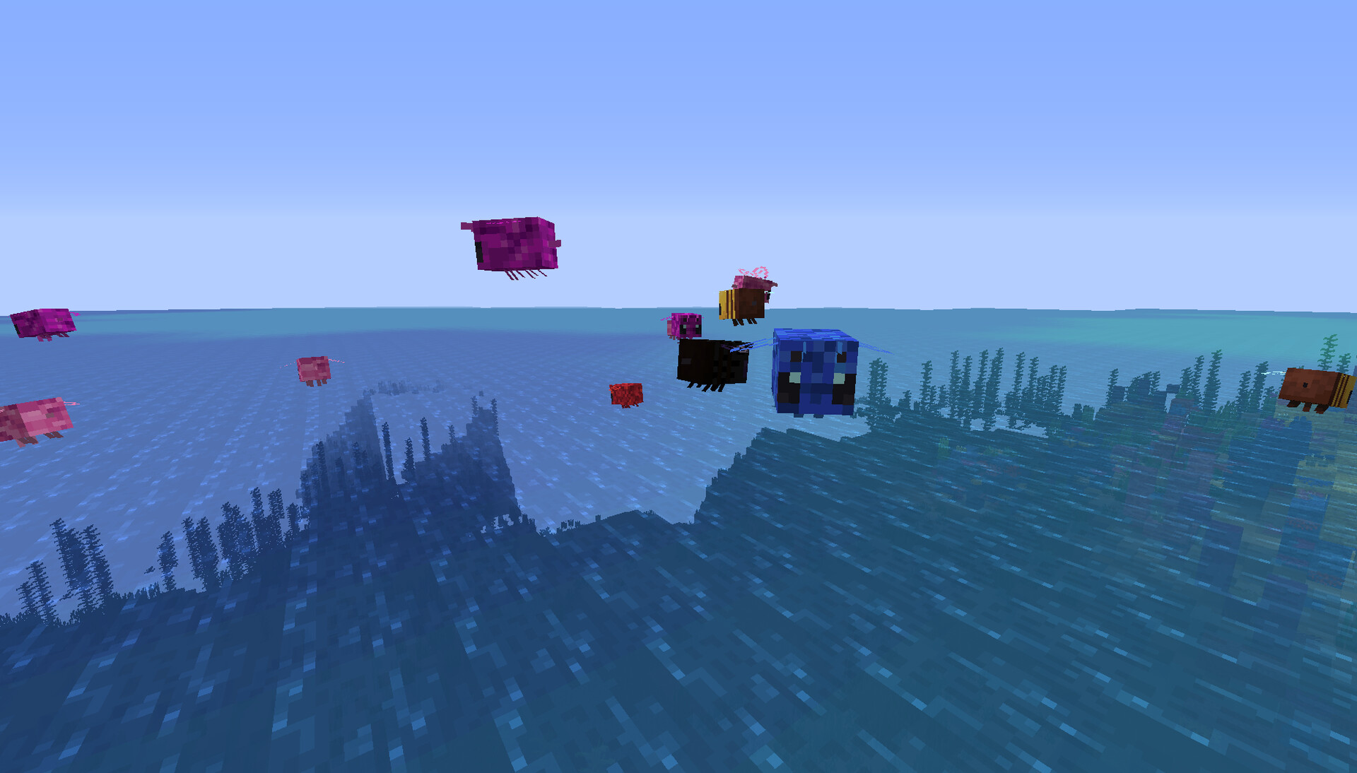 Too Many Bees! OVER 100 BEE TYPES (OPTIFINE REQUIRED) Minecraft Texture Pack