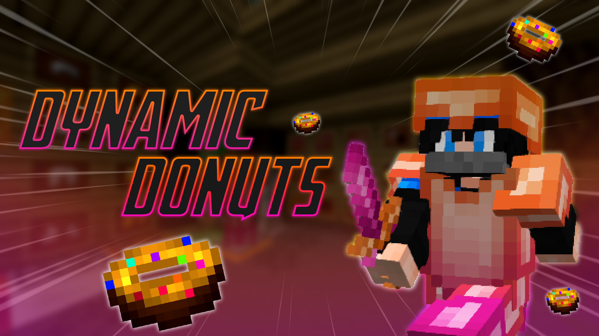 DYNAMIC DONUTS 16x by @MqryoPacks Minecraft Texture Pack