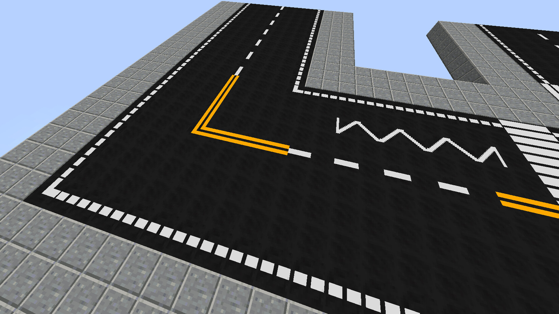 Realistic road Minecraft Texture Pack