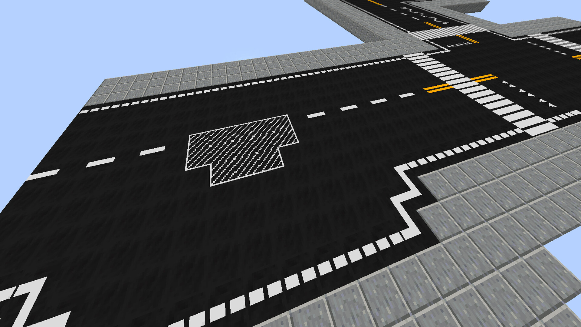 Realistic Road Minecraft Texture Pack 36A