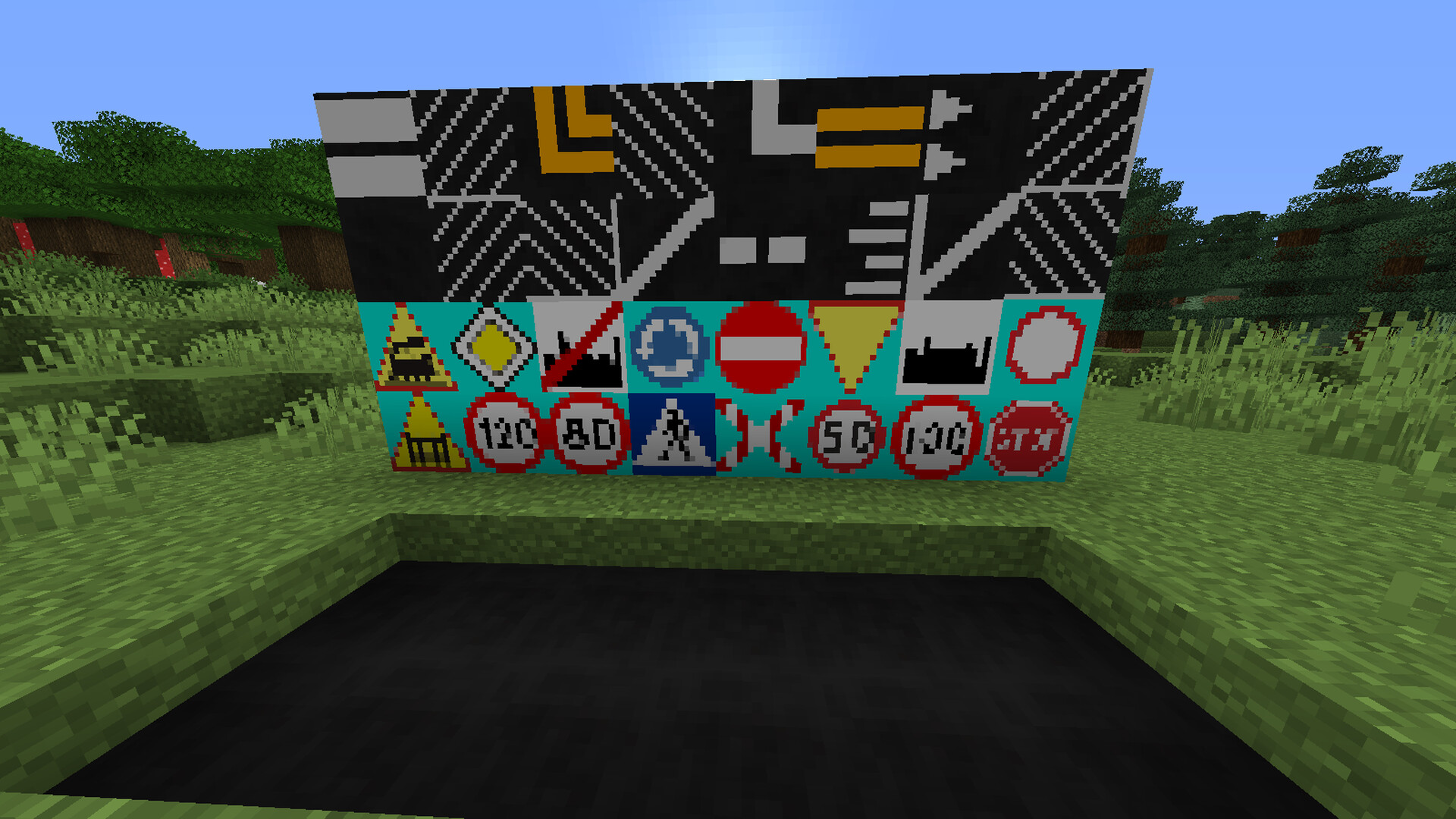 Realistic road Minecraft Texture Pack