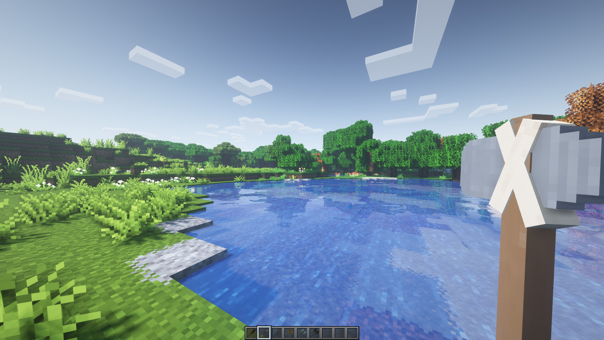 Sophie's Voxel Axes Minecraft Texture Pack