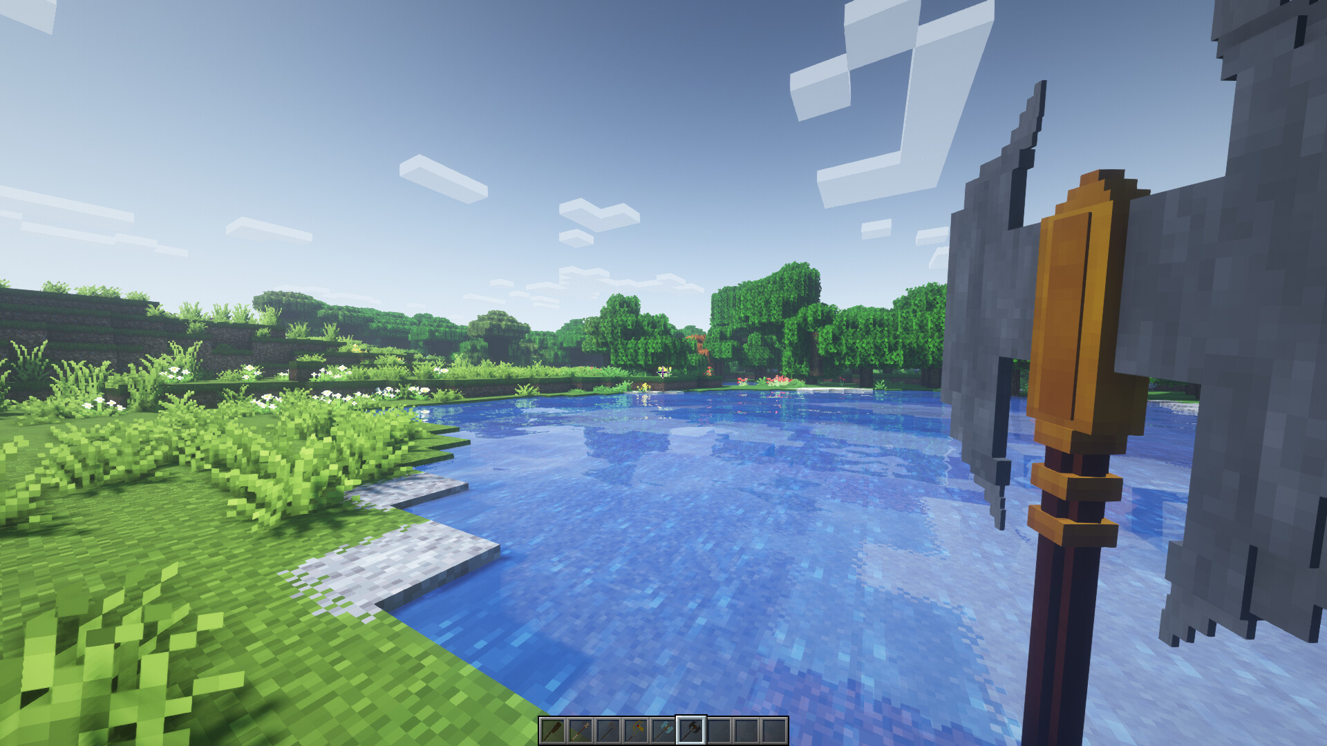 Sophie's Voxel Axes Minecraft Texture Pack