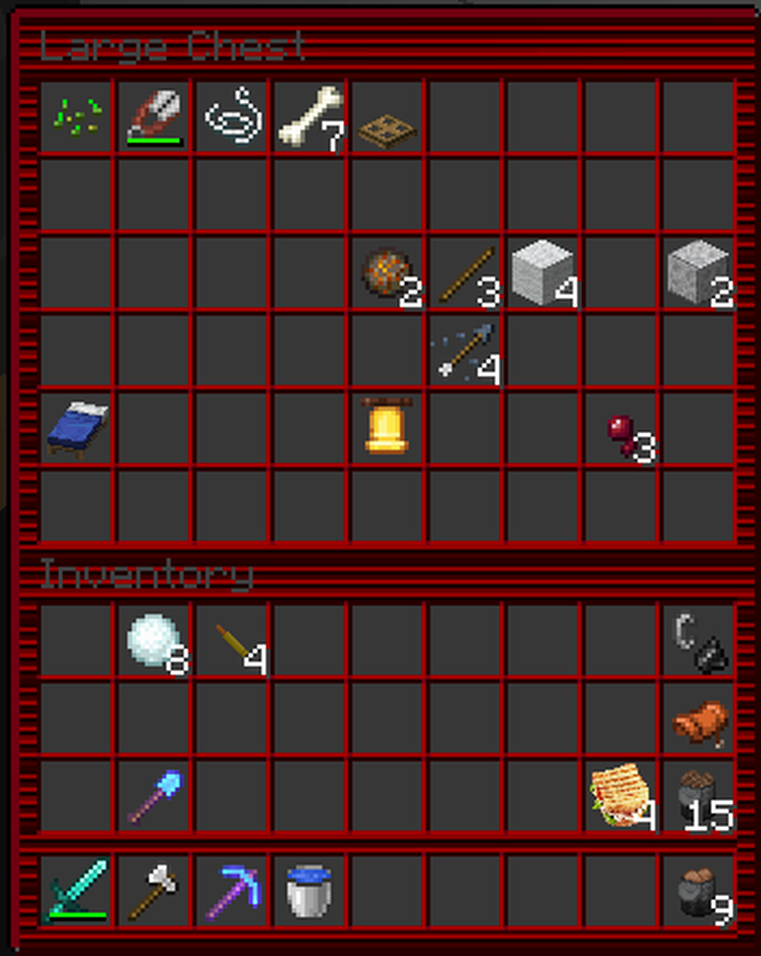 Red Sunrise Minecraft Texture Pack