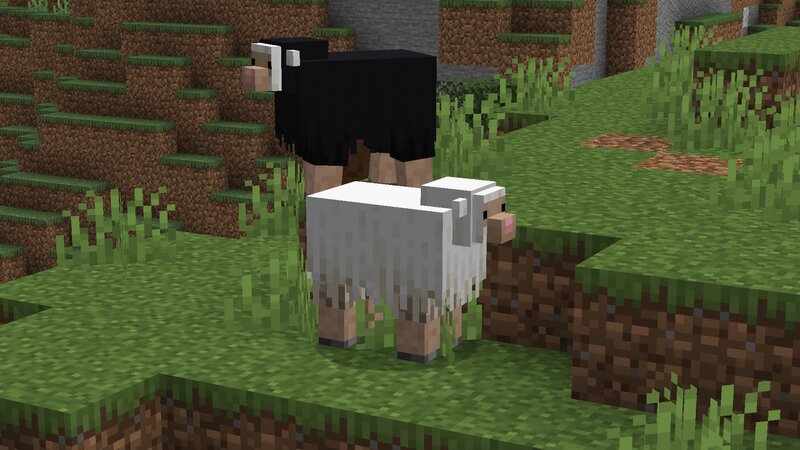 Goat Styled Sheep Minecraft Texture Pack