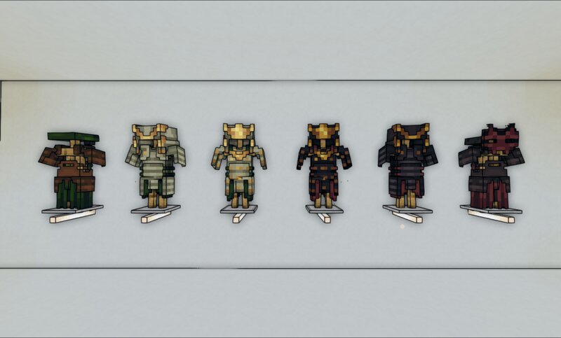 Spirits | Samurai Gear Minecraft Texture Pack