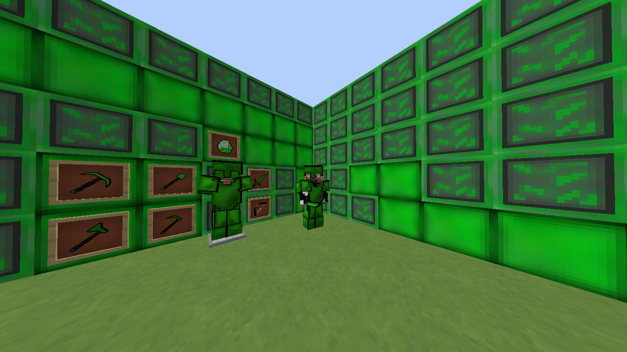 Nomz Emerald Pack Minecraft Texture Pack