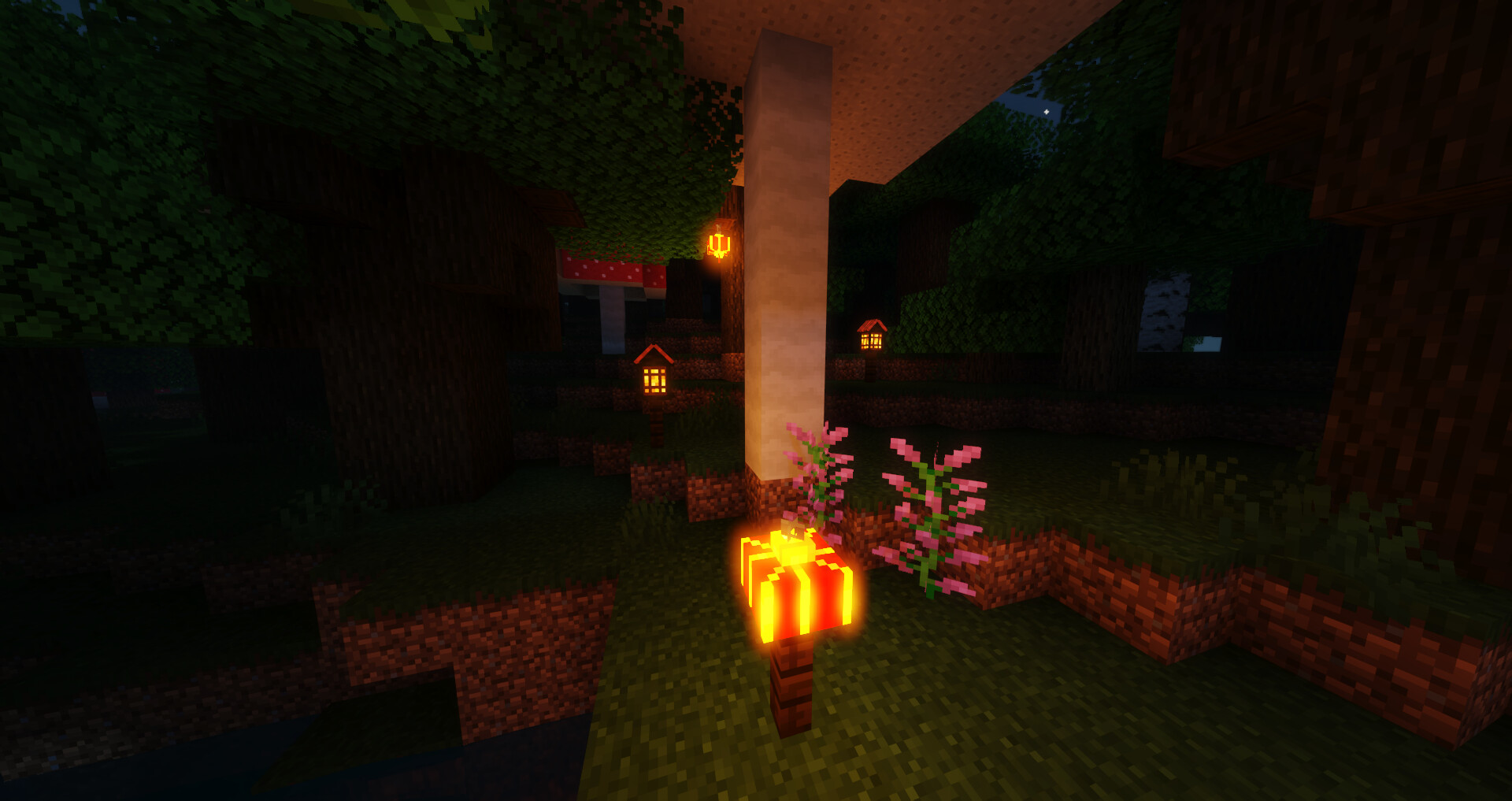 Chinese and Japanese Lanterns Minecraft Texture Pack