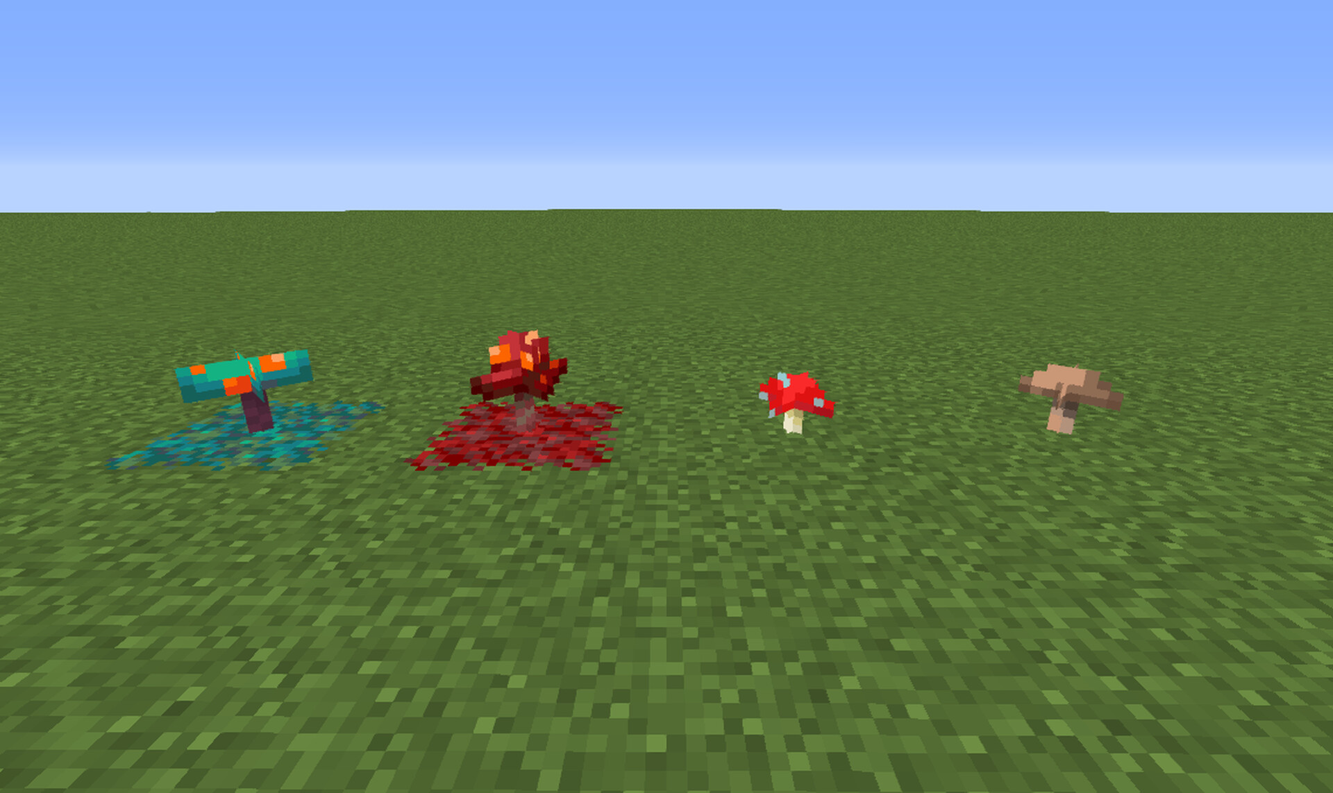 3D Shrooms Minecraft Texture Pack