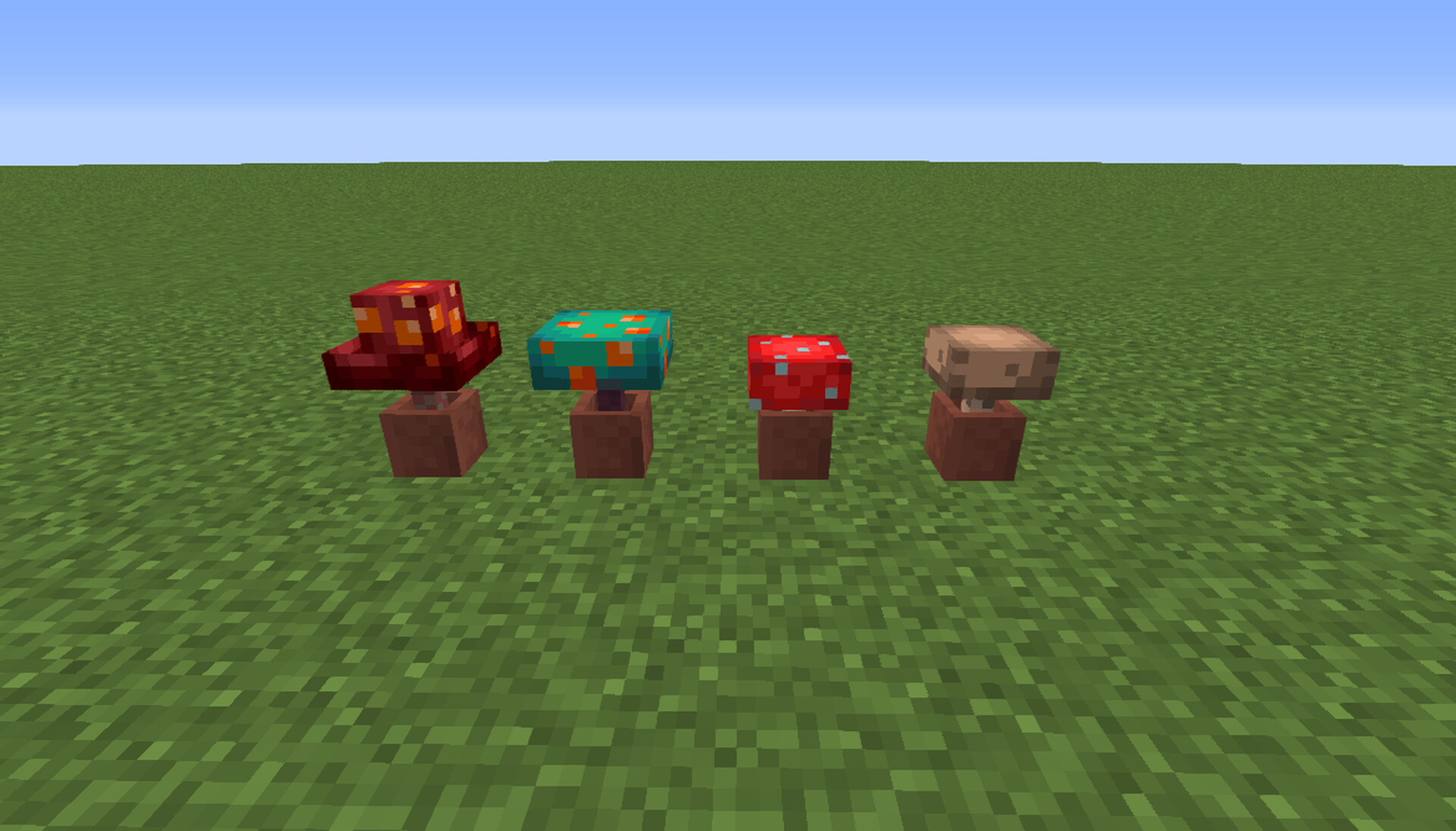 3D Shrooms Minecraft Texture Pack