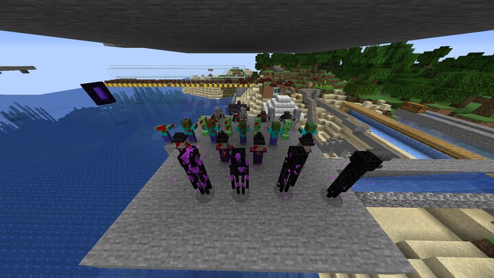 Realistic Monster Damage Minecraft Texture Pack