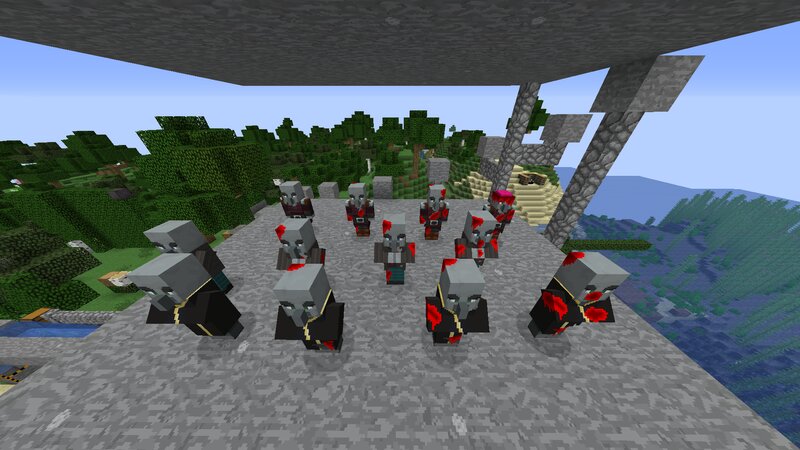 Realistic Monster Damage Minecraft Texture Pack