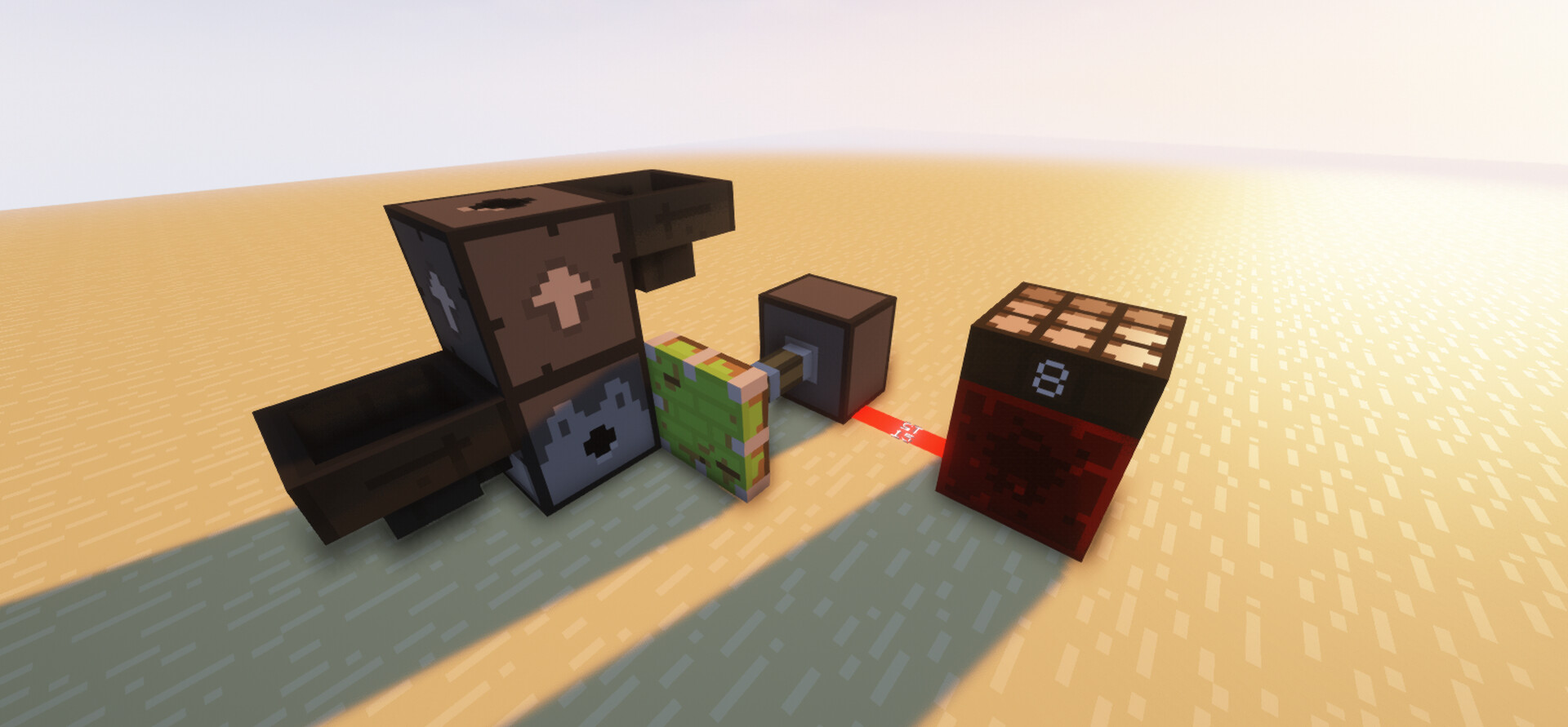 (Barebones) Redstone Addons Minecraft Texture Pack