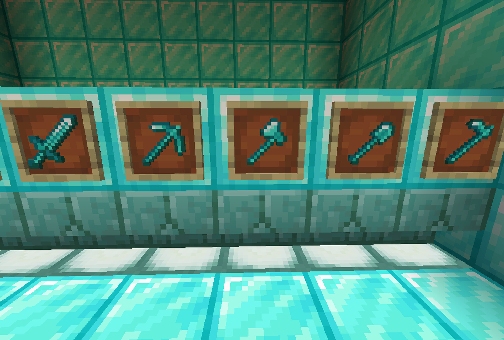 Recolered Diamond Minecraft Texture Pack