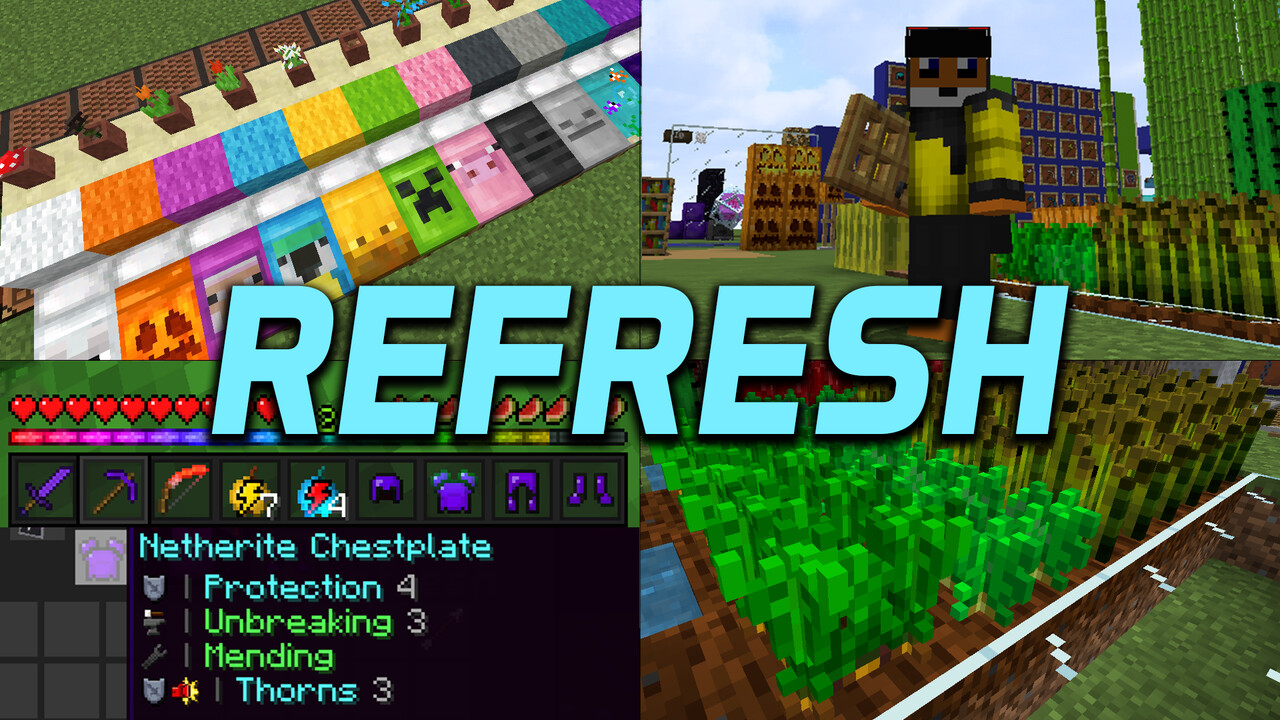 Refresh by iDexter Minecraft Texture Pack