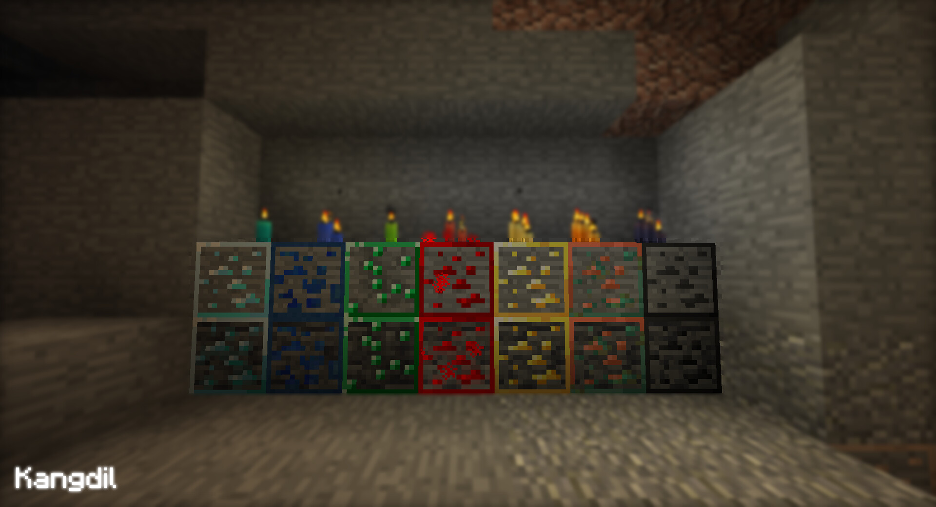 Programmer Art Fix -Classic Ore Pattern Ore Borders Minecraft Texture Pack